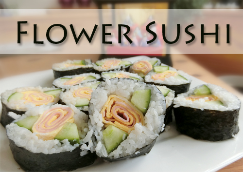 How to make cute Flower Sushi | Step-by-Step | Miho's Happy Life