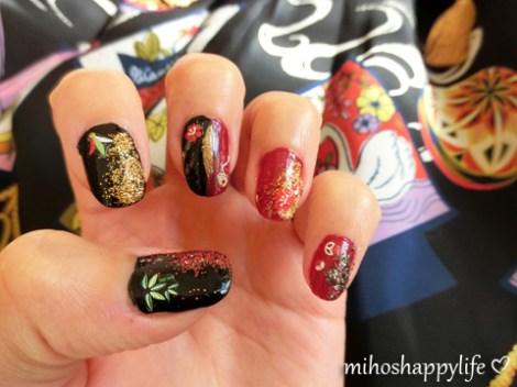 Japanese Style Nail Art | Miho's Happy Life