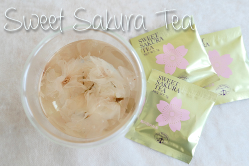 Sweet Sakura Tea from Japan | Miho's Happy Life