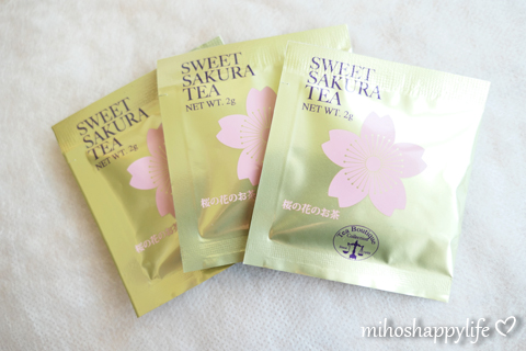 Sweet Sakura Tea from Japan | Miho's Happy Life