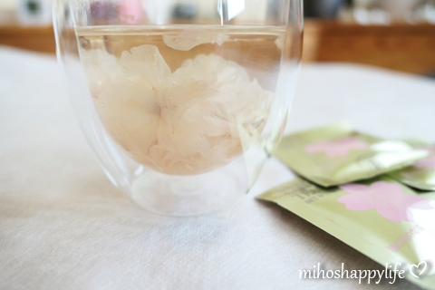 Sweet Sakura Tea from Japan | Miho's Happy Life