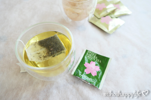 Sweet Sakura Tea from Japan | Miho's Happy Life