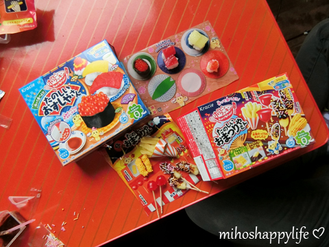 DIY Japanese Candy: Omatsuri & Sushi Kit | Miho's Happy Life