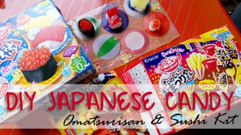 DIY Japanese Candy: Omatsuri & Sushi Kit | Miho's Happy Life