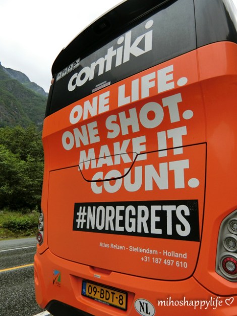 Contiki Tour: From Voss to Geiranger & Gjovik | Miho's Happy Life