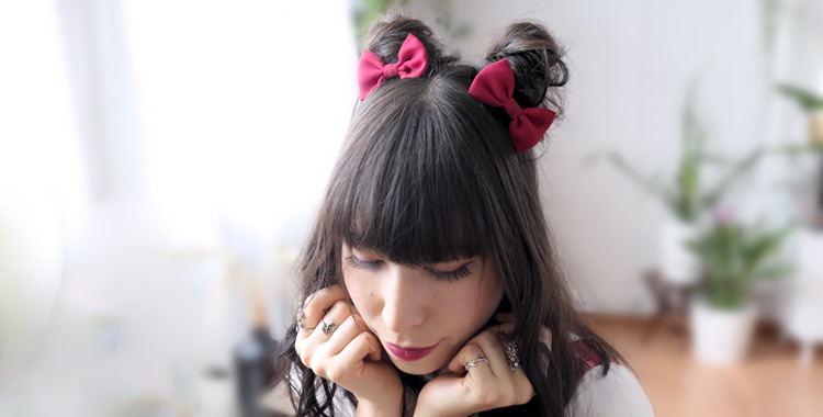 How to make cute & easy Space Buns | Miho's Happy Life