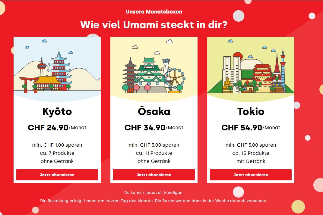 Where to find Japanese Sweets in Switzerland | Umami Snack Import ...