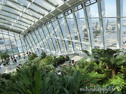 Sky Garden – a brilliant View of London for free! | Miho's Happy Life