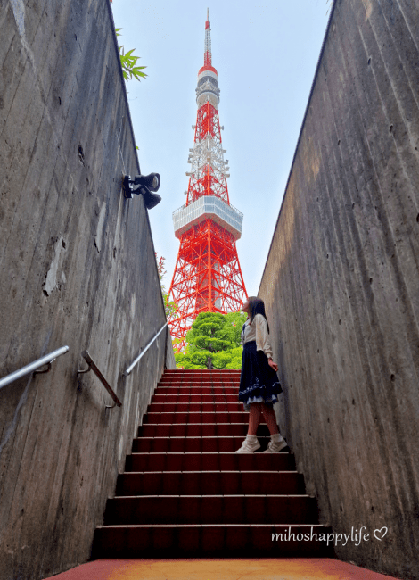 Take Instagrammable Tokyo Tower Pictures! Secret Photo Location in ...