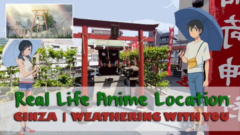 Real Life Anime Location Japan – Ginza | Weathering with You | Miho's ...