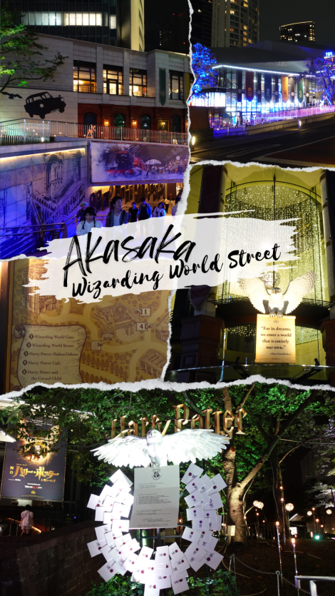 Japan Diaries: Akasaka Wizarding World Street, Harry Potter Cafe ...