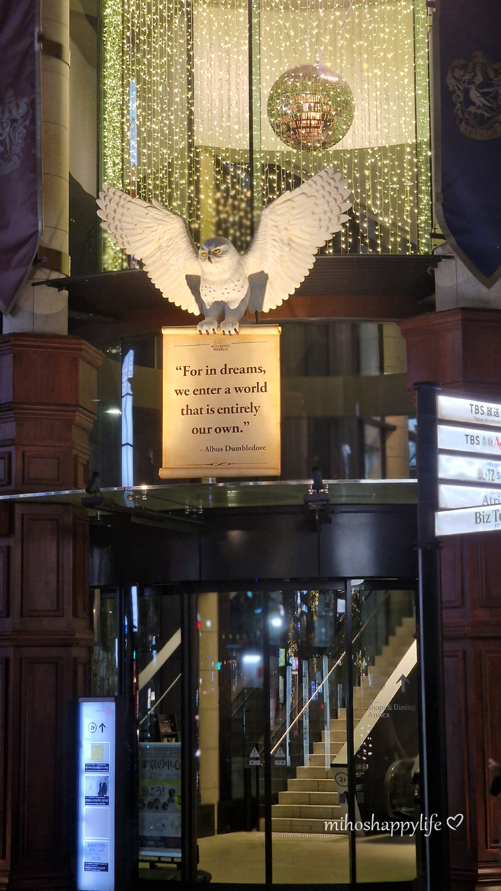 Japan Diaries: Akasaka Wizarding World Street, Harry Potter Cafe ...