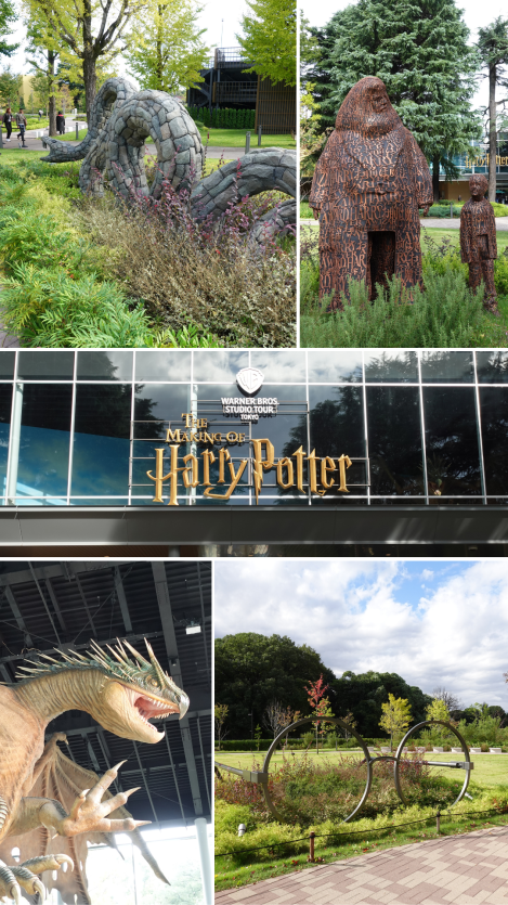 Japan Diaries: Akasaka Wizarding World Street, Harry Potter Cafe ...