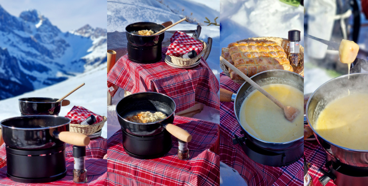 Fondue Sledge Experience in Switzerland | Fürenalp Engelberg | Miho's ...